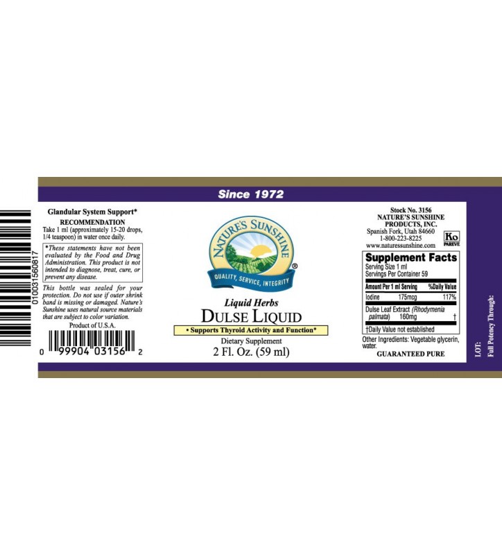 Dulse Liquid (2 fl. oz.)