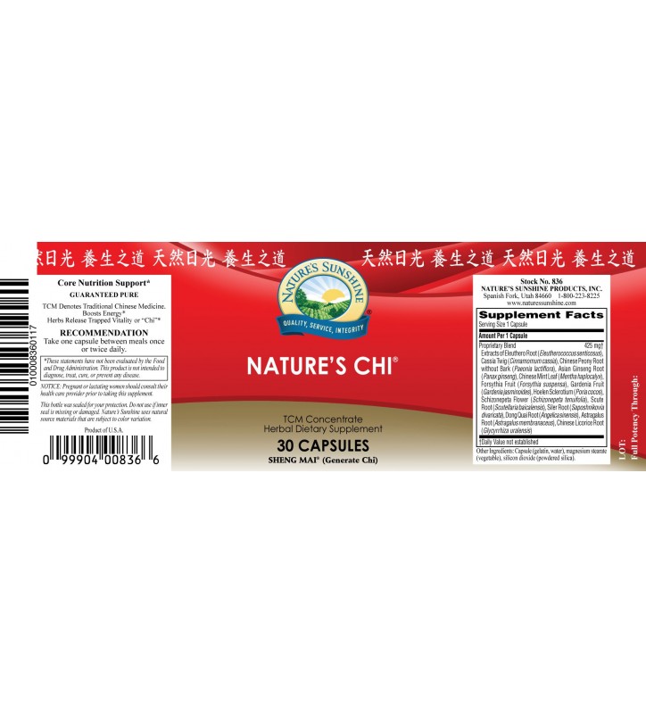 Nature's Chi TCM Concentrate (30 Caps)