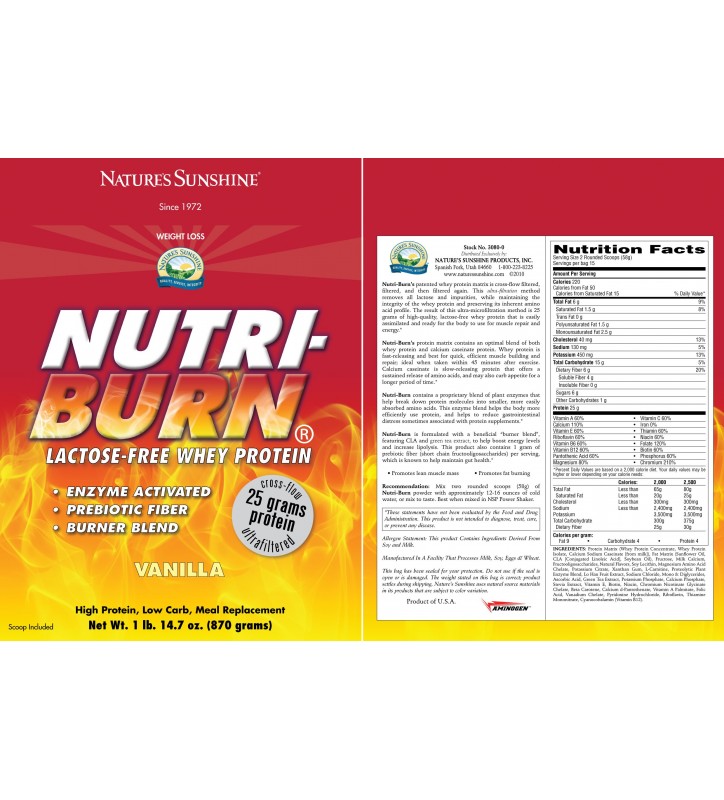 Nutri-Burn® Vanilla (870 g)